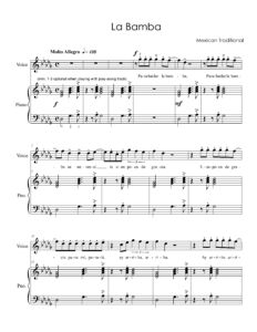 La Bamba: A Group Piano Lesson to Celebrate Hispanic Heritage ...